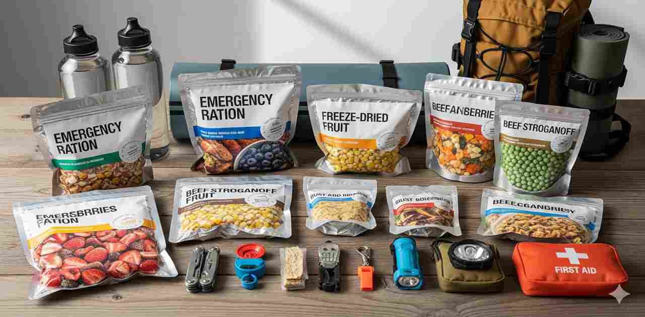 Freeze dried emergency food for Long-Term Preparedness