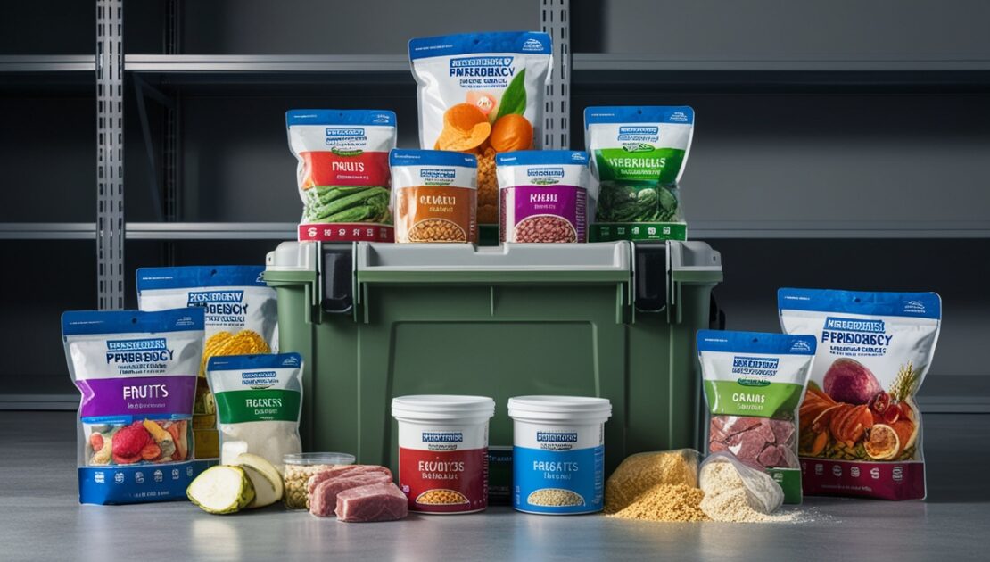 Freeze dried emergency food for Long-Term Preparedness