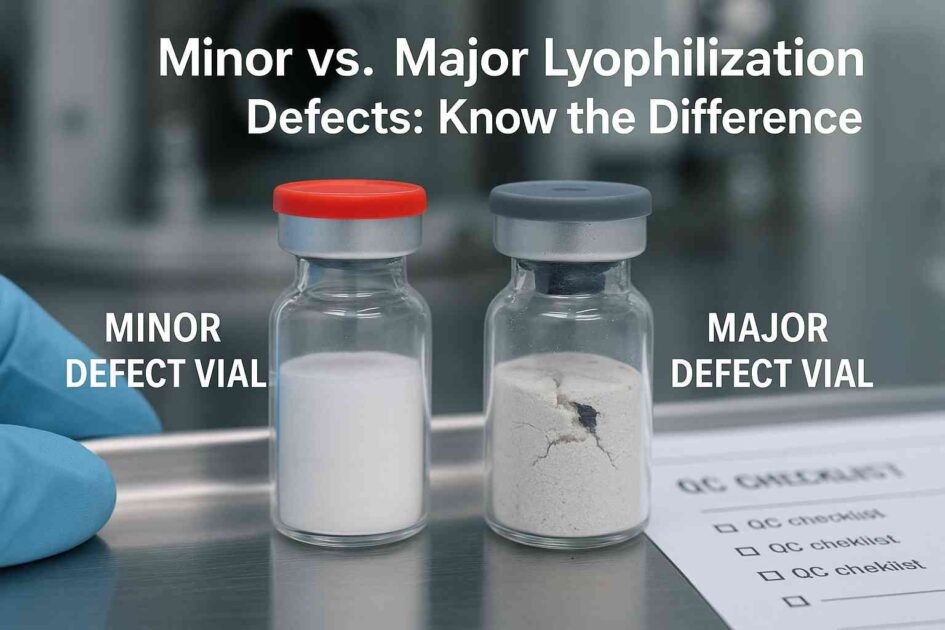 Minor vs. Major Lyophilization Defects: A Comprehensive Guide • Asita ...