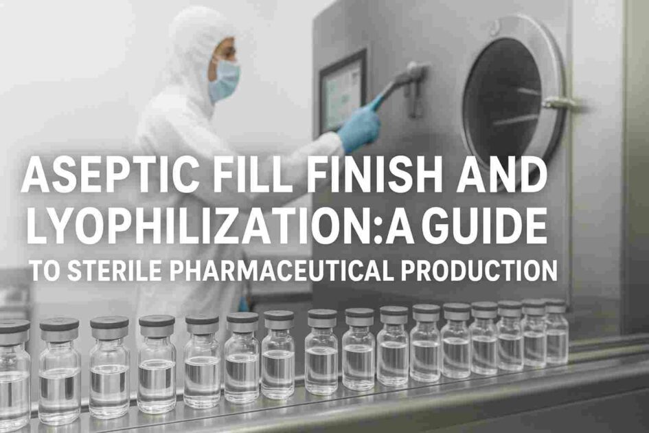 Aseptic Fill Finish and Lyophilization: Ensuring Sterility & Stability