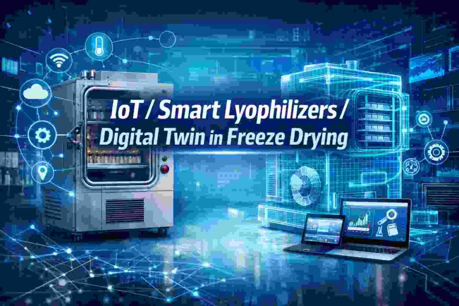 IoT / Smart Lyophilizers / Digital Twin in Freeze Drying